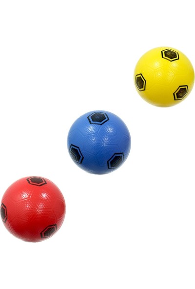 Azaklı Filede 3'lü Plastik Top 11 cm Azaklı Filede 3'lü Plastik Top 11 cm