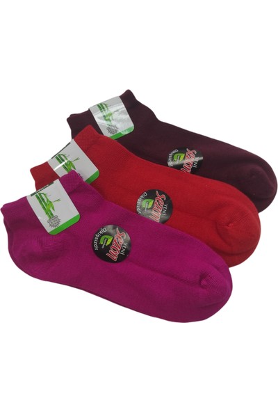 Passion Socks 3 Çift Bambu Patik Boy Çorap
