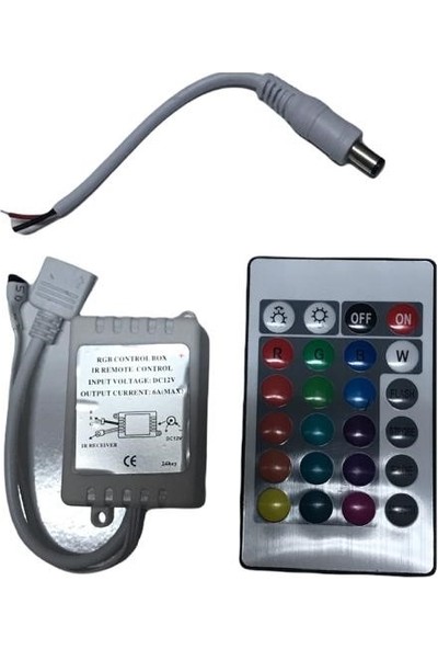 Rgb LED Kumanda Seti Kontrol Paneli 6A Rgb LED Kumanda Seti Kontrol Paneli 6A