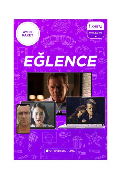 BeIN Connect Aylık Eğlence Paketi – 4 Ekran (Web+ Cep+ Tablet + Smart Tv+ Apple Tv) BeIN Connect Aylık Eğlence Paketi – 4 Ekran (Web+ Cep+ Tablet + Smart Tv+ Apple Tv)