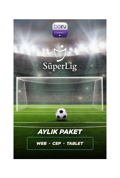 BeIN Connect Aylık Süper Lig Paketi - 3 Ekran BeIN Connect Aylık Süper Lig Paketi - 3 Ekran