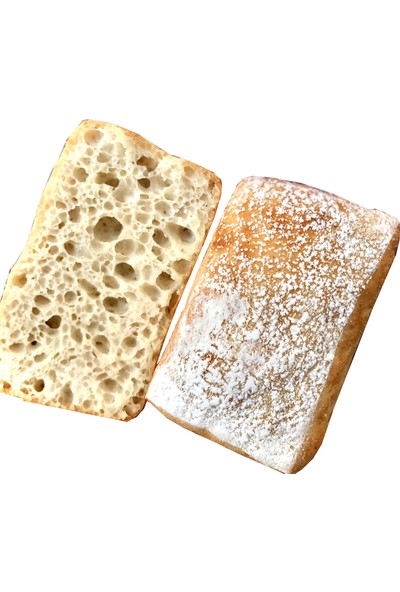 Rolla Gluten Free - Zeytinyağlı Ciabatta - Laktozsuz, Vegan 2 x 100 gr