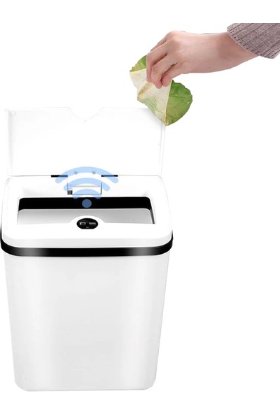 Zamass Sensörlü Otomatik Kapaklı Mutfak Banyo Akıllı Çöp Kovası Zamass Sensörlü Otomatik Kapaklı Mutfak Banyo Akıllı Çöp Kovası