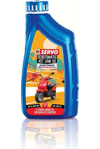 Servo 10W30-MB Scooter Yağı Servo 10W30-MB Scooter Yağı
