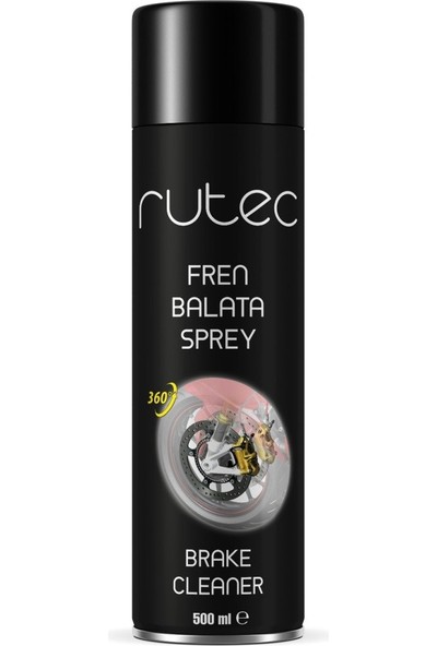 Rutec Fren Balata Temizleme Spreyi - 500 ml Rutec Fren Balata Temizleme Spreyi - 500 ml
