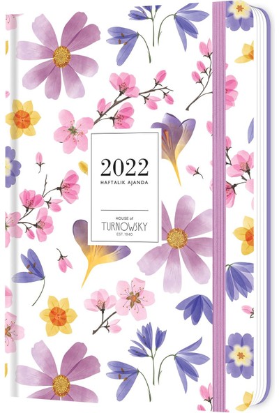 Turnowsky A5 2022 Sakura Haftalık Ajanda Turnowsky A5 2022 Sakura Haftalık Ajanda