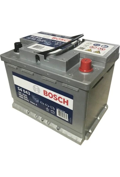 Bosch 12 V 62 Ah 540 Cca S4 Akü (60AH Kutusu) Bosch 12 V 62 Ah 540 Cca S4 Akü (60AH Kutusu)