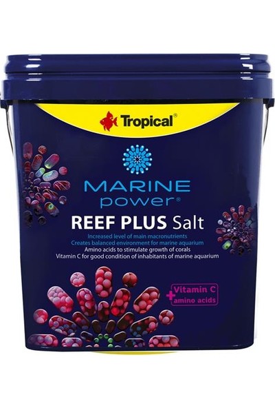 ReeFlowers Tropical Marine Power Reef Plus Salt 10KG