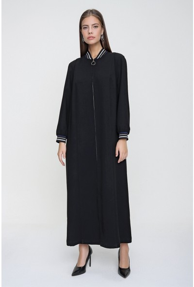 Aker 7536111 Önden Fermuarlı Pardösü