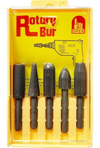 Ctn Paltava Rutarıy 5'li Döner Törpü Ince Dişli Ahşap Oyma Ctn Paltava Rutarıy 5'li Döner Törpü Ince Dişli Ahşap Oyma