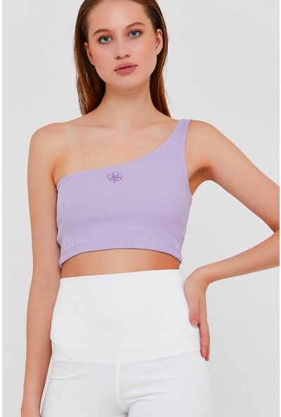 Mut Tek Omuz Lila Renk Büstiyer Mut Tek Omuz Lila Renk Büstiyer