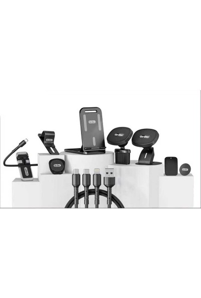 Go Des 9 In 1 Araç Tutucu Şarj Seti Tunaplus