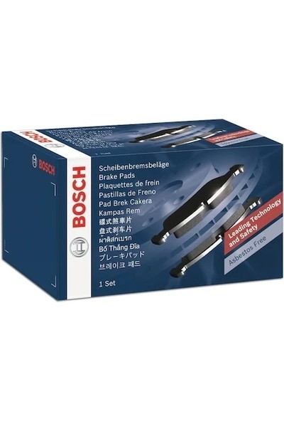 Bosch Ford Fiesta 4 1.25 - 1.3 - 1.4 (1995-2000) Ön Fren Balatası Bosch Ford Fiesta 4 1.25 - 1.3 - 1.4 (1995-2000) Ön Fren Balatası