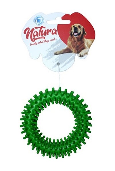 Natura Plastik Dikenli Halka Köpek Oyuncak 10 cm Natura Plastik Dikenli Halka Köpek Oyuncak 10 cm