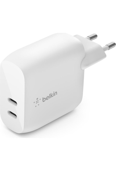 Belkin 40W Çift Girişli Usb-C Pd Hızlı Şarj Aleti