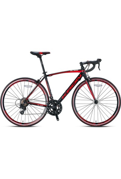 Kron KRN20-584 Kron Rc 1000 - 28 Jant Yol Bisikleti - 52' - 14 Vites - Kaliper - Mat Siyah-Beyaz/kırmızı