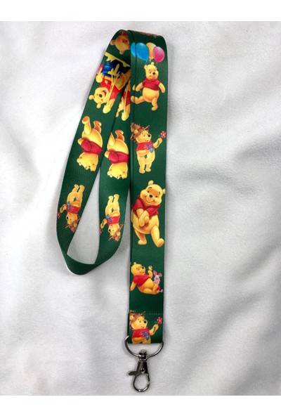 Hediyebum Winnie The Pooh Neşeli Halleri Boyun Askı Ipi
