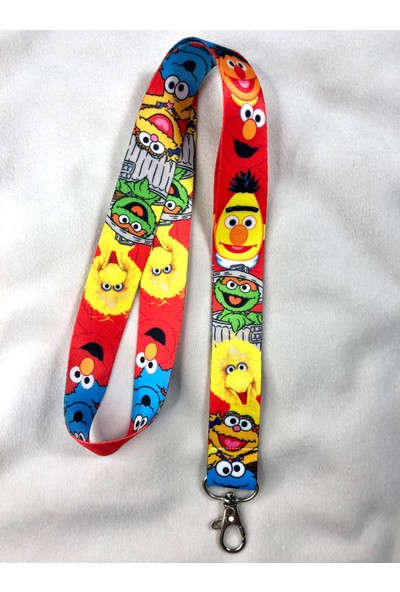 Hediyebum Susam Sokağı Karakterleri Boyun Askı Ipi