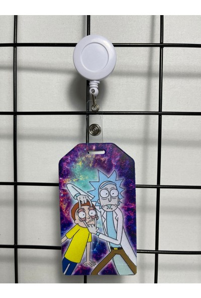 Hediyebum Rick And Morty Dik Yaka Kart Kılıfı Hediyebum Rick And Morty Dik Yaka Kart Kılıfı