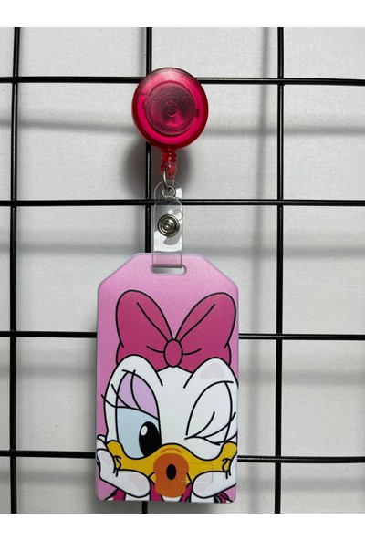 Hediyebum Daisy Duck Dik Yaka Kart Kılıfı