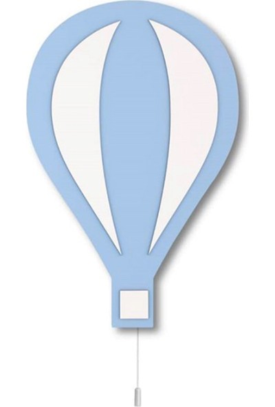 Vagon Dükkan Çocuk Odası Aydınlatma Mavi Bulut Lamba