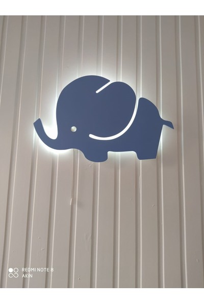 Vagon Dükkan Fil Bebek Odası Aydınlatması