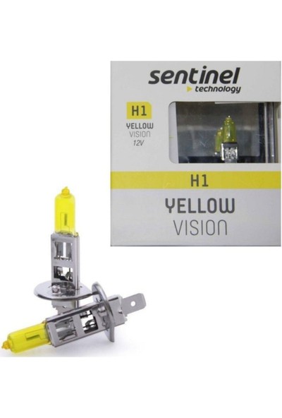 Sentinel H1 Sarı Işık Helojen Ampul 12V Sentinel H1 Sarı Işık Helojen Ampul 12V