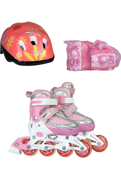 Furkan Işıklı Paten Set 28-31 Pembe