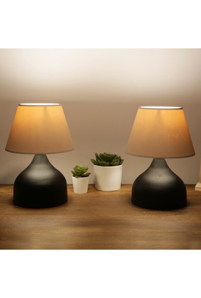 Homing Milano 2'li Set Metal Gövdeli Abajur Homing Milano 2'li Set Metal Gövdeli Abajur