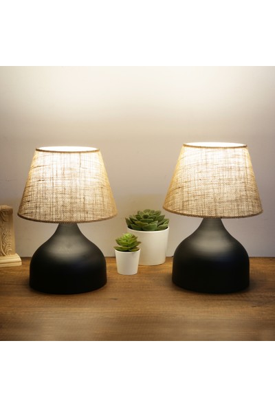 Homing Milano 2'li Set Metal Gövdeli Abajur Homing Milano 2'li Set Metal Gövdeli Abajur