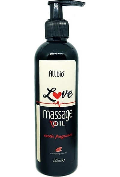 Allbio Masaj Yağı Love 250 ml