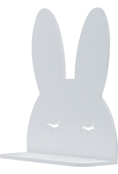 Gaga Wood Çocuk Odası Duvar Rafı Ahşap Tavşan Gaga Wood Çocuk Odası Duvar Rafı Ahşap Tavşan