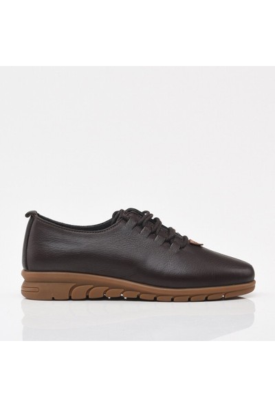 Hotiç Deri Kahve Kadın Loafer - 01AYH224300A480