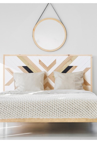 Postotto Ahşap Yatak Başlığı