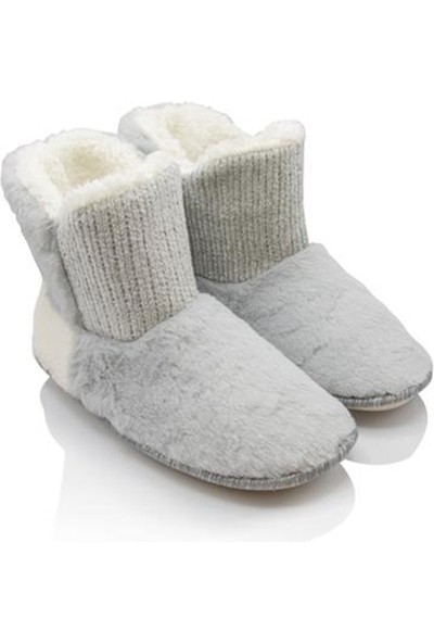 Twigy Tw Kolet Gri Kadın Panduf / Ev Botu