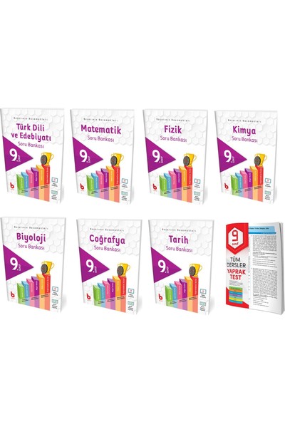 Basamak Yayınları 9. Sınıf Video Çözümlü Tüm Dersler Soru Bankası Seti Basamak Yayınları 9. Sınıf Video Çözümlü Tüm Dersler Soru Bankası Seti