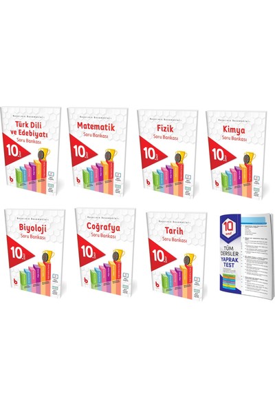 Basamak Yayınları 10. Sınıf Video Çözümlü Tüm Dersler Soru Bankası Seti Basamak Yayınları 10. Sınıf Video Çözümlü Tüm Dersler Soru Bankası Seti