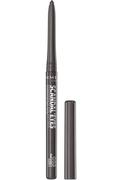 Rimmel London Gri Eyeliner - Scandal'eyes Exaggerate Definer 003 Smokey Grey Rimmel London Gri Eyeliner - Scandal'eyes Exaggerate Definer 003 Smokey Grey