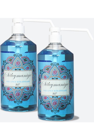 Süleymaniye Okyanus Kolonyası 80° Pompalı 2'li (2*1 Lt.)