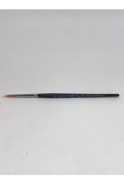Golden Tulip 123 Seri Yuvarlak Sivri Uç Sentetik Kıl Fırça No.6