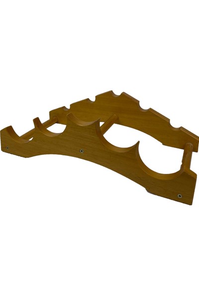 Ahşaptan Herşey Yay Şaraplık Natural