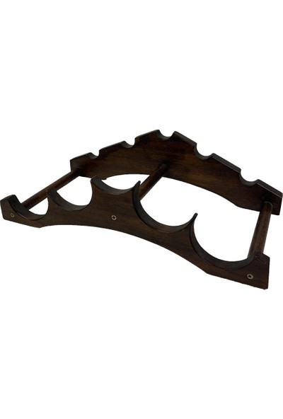 Ahşaptan Herşey Yay Şaraplık Ceviz