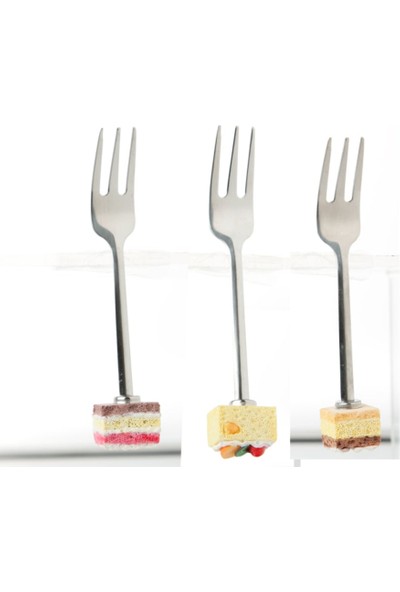 Biev 6'lı Tatlı Çatalı Yaş Pasta Serisi