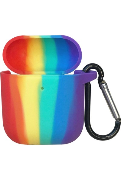 Microsonic Apple Airpods 1. Nesil / 2. Nesil Kılıf Painted Rainbow Pattern Pride Edition Microsonic Apple Airpods 1. Nesil / 2. Nesil Kılıf Painted Rainbow Pattern Pride Edition