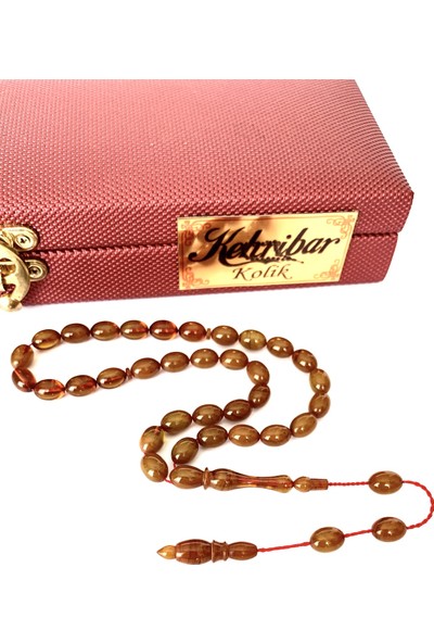 Kehribarkolik Sıkma Kehribar Tespih