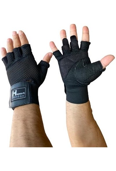 Hsport Fitness Ağırlık Eldiveni Bilekli ()