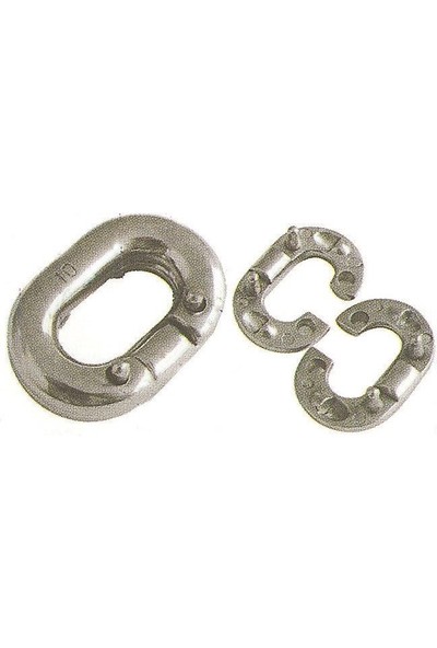 Marine Town Atlı Zincir Ek Baklası Krom 12 mm Marine Town Atlı Zincir Ek Baklası Krom 12 mm