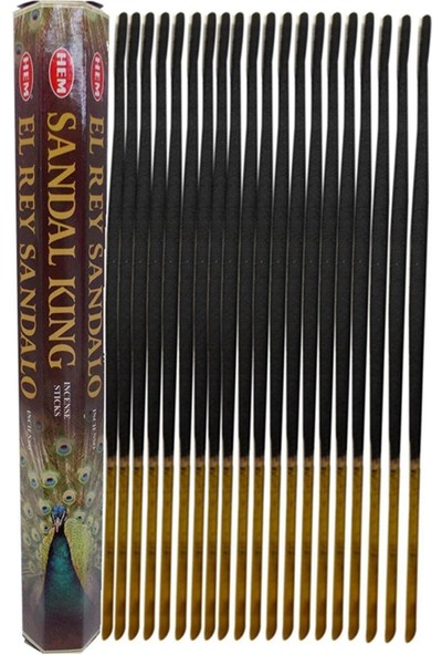 Hediye Fikri Sandal Kralı 20 Çubuk Tütsü - Sandal King Hediye Fikri Sandal Kralı 20 Çubuk Tütsü - Sandal King