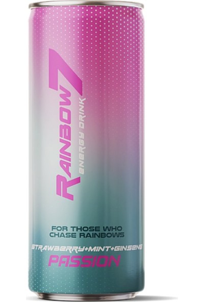 Rainbow7 Enerji İçeceği Passion 250 ml