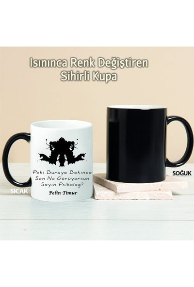 Zavansa Sayın Psikolog Kişiye Özel Sihirli Kupa PI109 Zavansa Sayın Psikolog Kişiye Özel Sihirli Kupa PI109